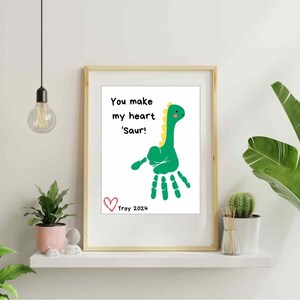 Valentines Day Gift Printable Kids Handprint Art Keepsake, Teacher ...