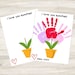 Father's Day Gift Printable Kids Handprint Art Keepsake, Teacher Parent ...