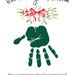 Christmas Handprint Craft, Everlasting Mistletoe Christmas Handprint ...