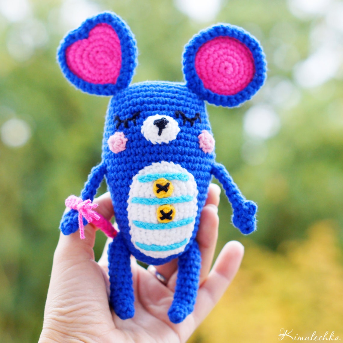 Crochet Amigurumi Mouse Toy. Mice Doll. Baby Toy Mouse. - Etsy