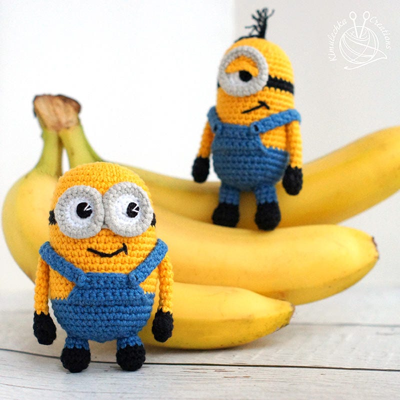 Crochet Minion - Etsy