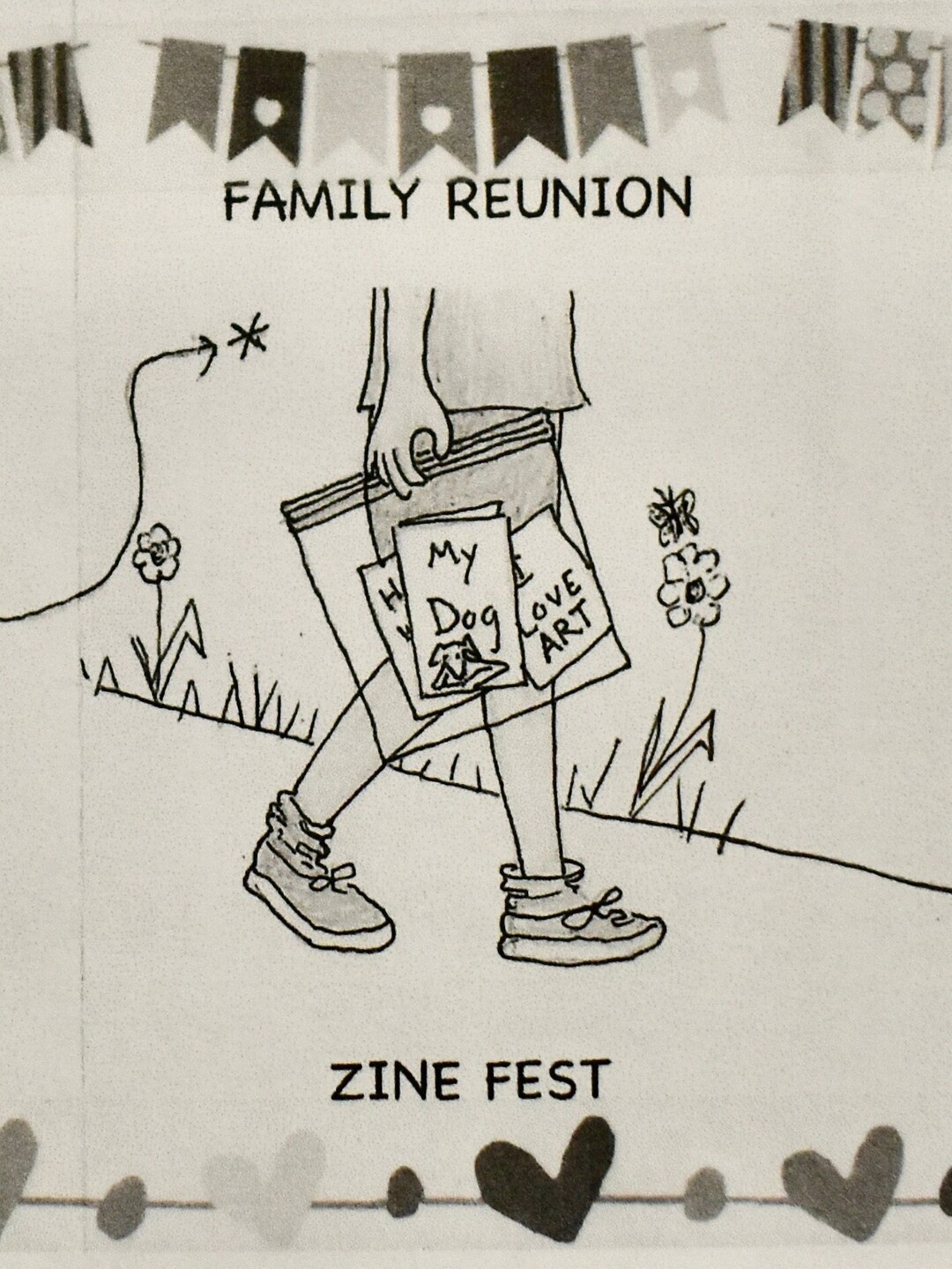Family Reunion Zine Fest, Tiny Book Celebrating Time Together Learning ...