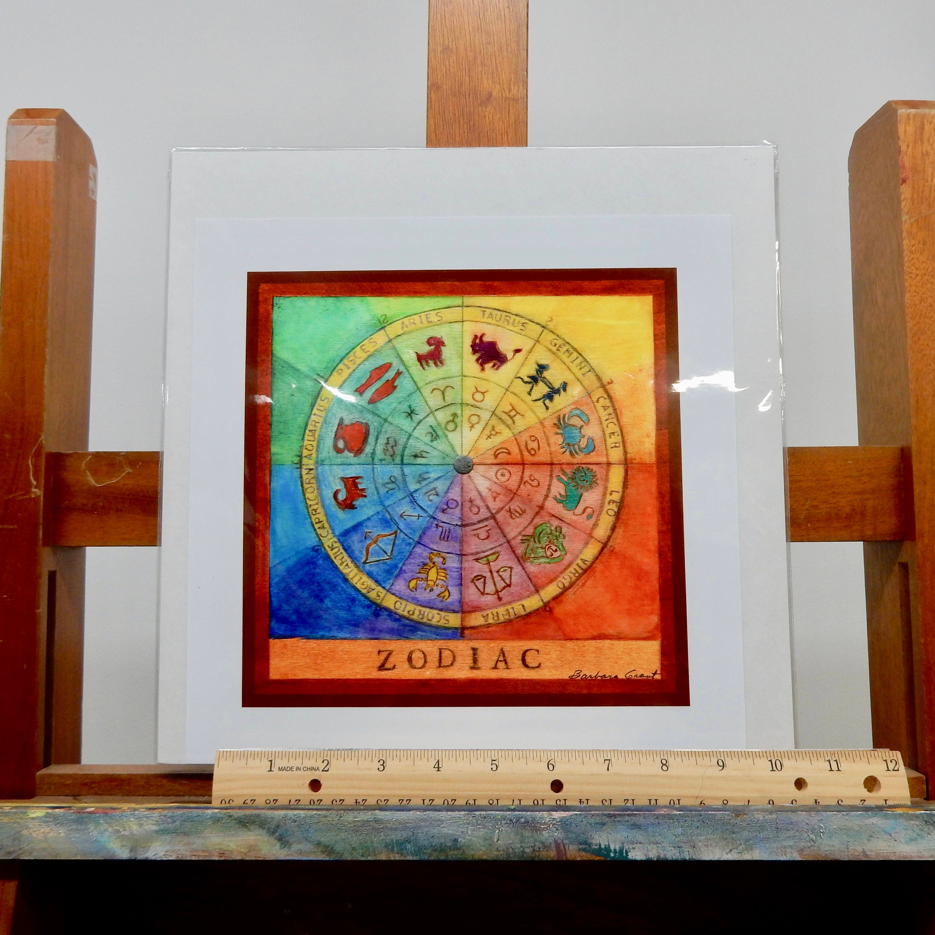 Zodiac Color Wheel - Etsy