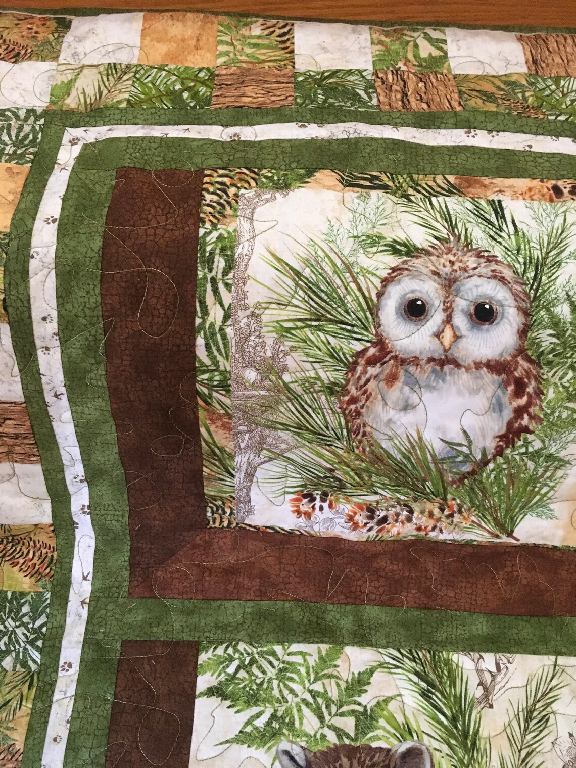 Little Furry Friends Kids Quilt - Etsy