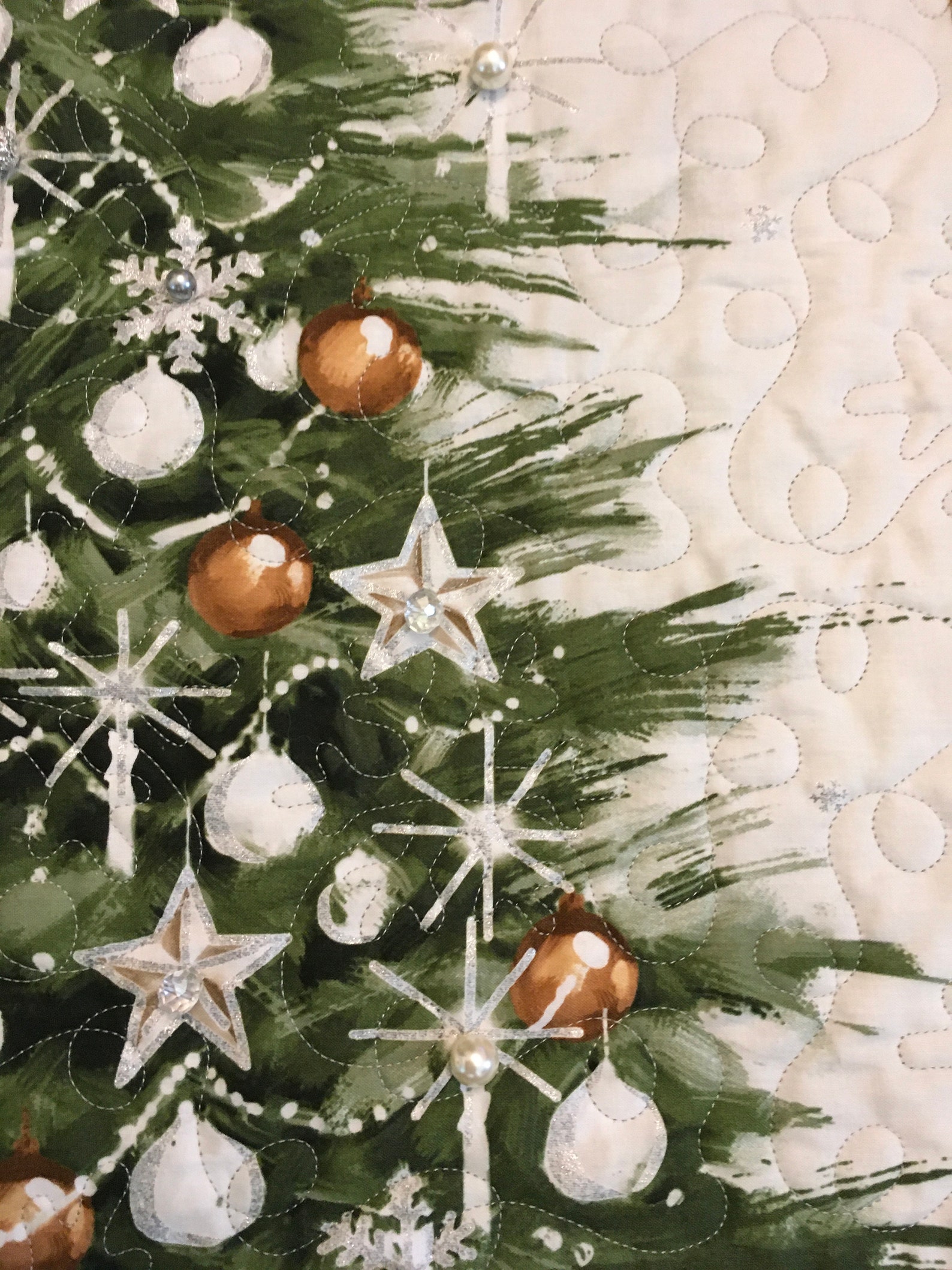 Christmas Tree With Bling Wallhanging - Etsy