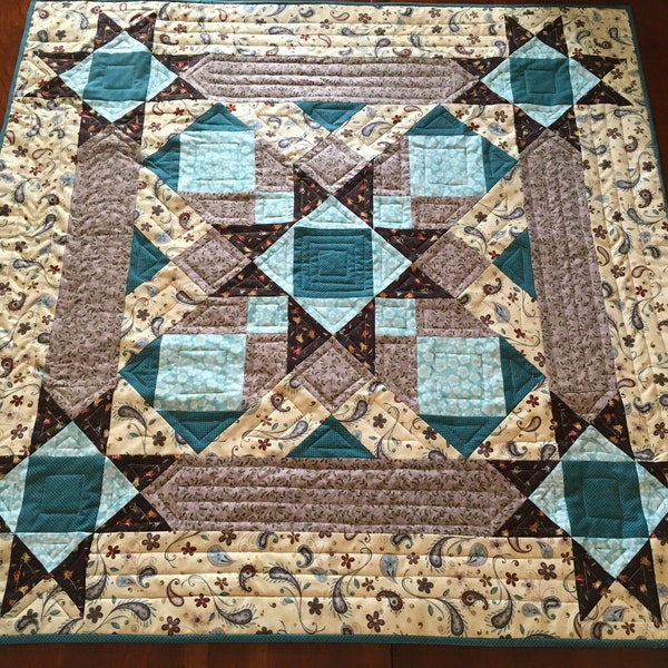 Quilted Table Topper - Etsy