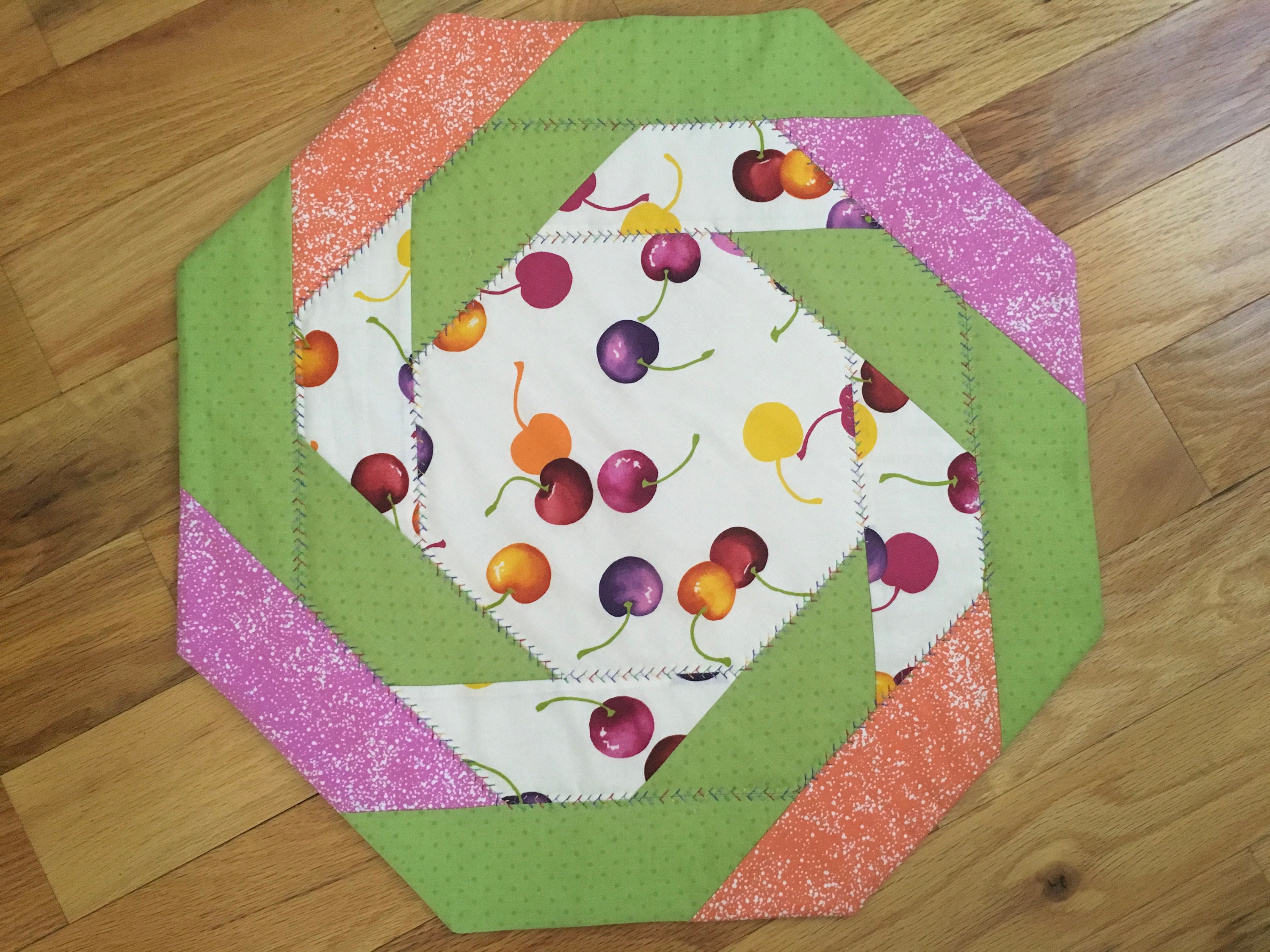 Cherry Spiral Table Topper - Etsy