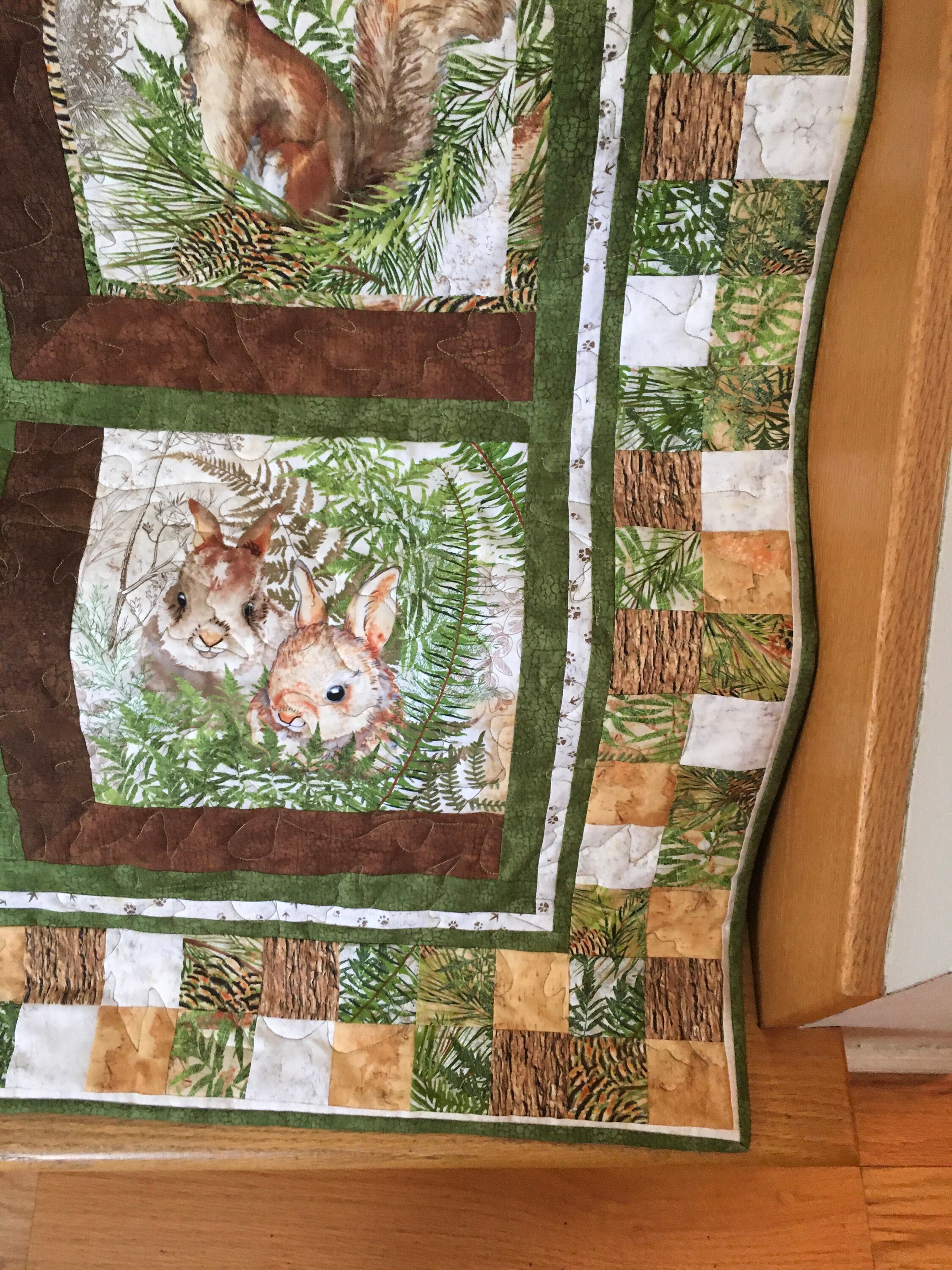 Little Furry Friends Kids Quilt - Etsy