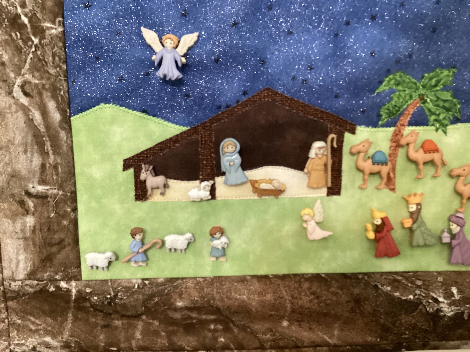 Nativity Scene Wall Hanging - Etsy