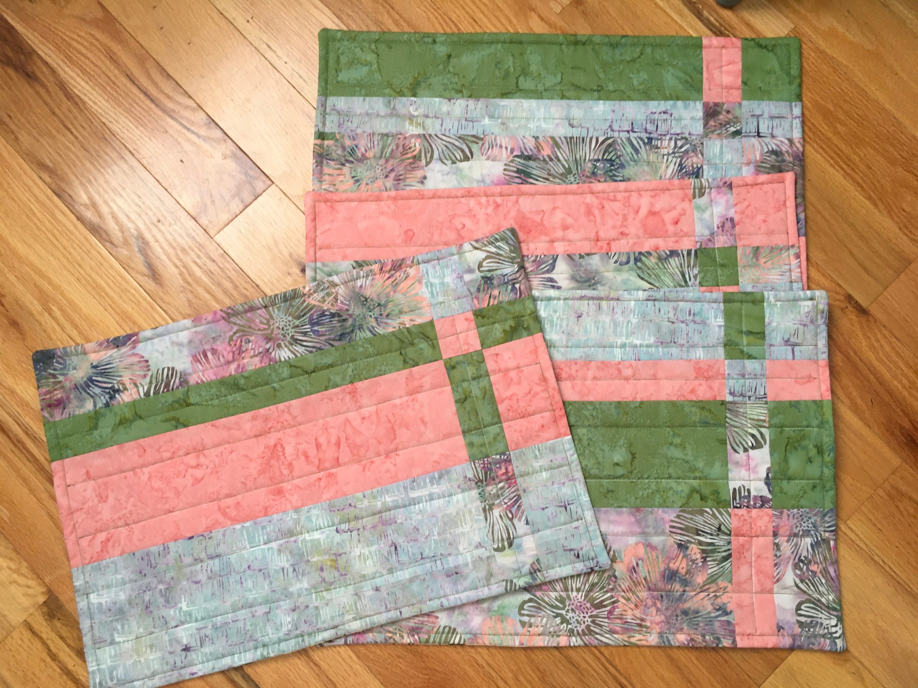 Soft Colors of Spring Placemats set of 4 - Etsy