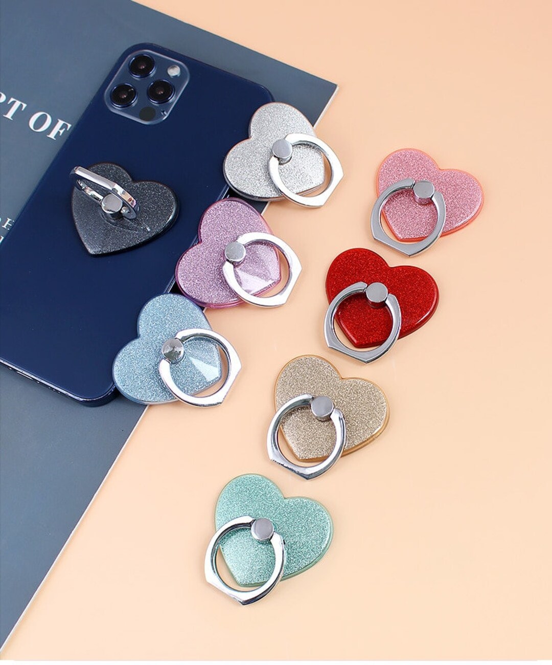 Cute Cartoon Finger Ring Mobile Phone Grip Tok Holder Mobile - Etsy