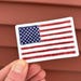 American Flag Sticker: Patriotic USA Vinyl Decal - Etsy