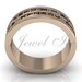 Decoder Ring 14k Rose Gold Two Row Spinner Da Vinci Cryptex Codex ...