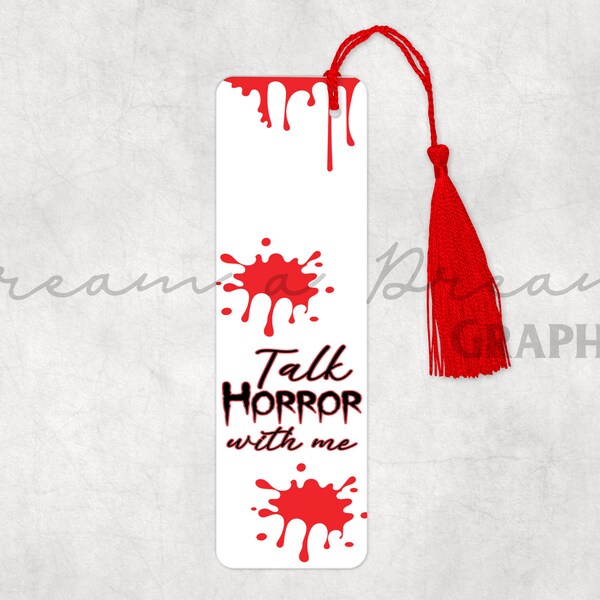 Horror Bookmark Png - Etsy