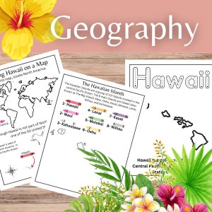 Hawaii Mini Unit Geography, Culture Study, Language and More for ...