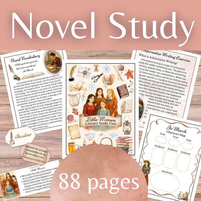 The Littles Novel Study - Etsy