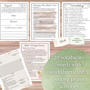 Anne of Green Gables Full Literary Study Unit — 80 Pages of Activities ...