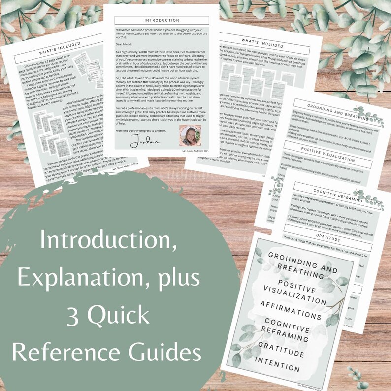 Limbic System Rewire Printable: Mental Clarity & Emotional Healing ...