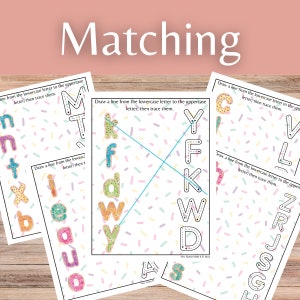 Donut Alphabet Tracing Skills and Letter Practice Pages & Classroom ...