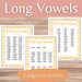 Grilled Cheese Long Vowel CVCE Word Building Game for Homeschool or ...