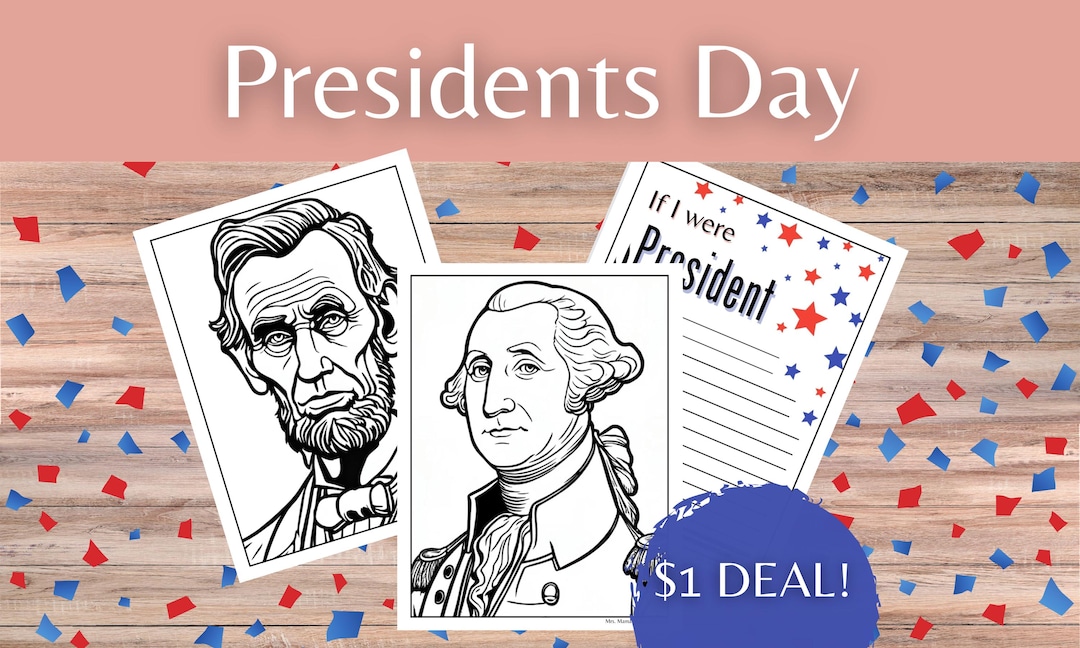 President's Day Activity Pages for Homeschool or Classroom With ...