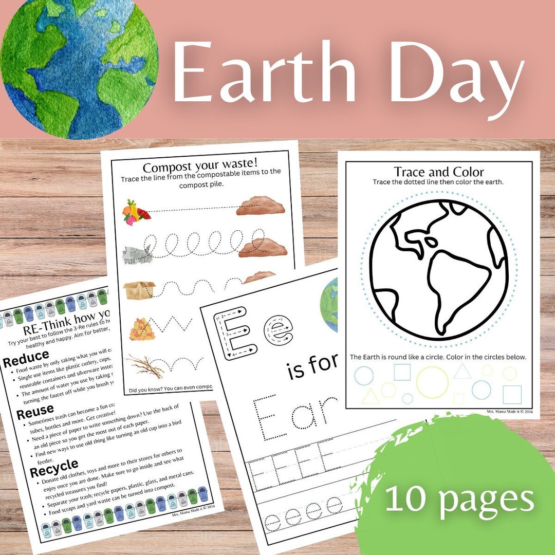Earth Day Mini Unit With Fun Learning Activities for Composting ...