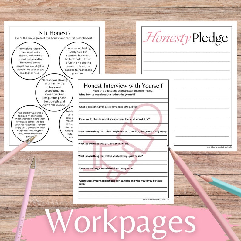 Honesty Social Emotional Character Building Unit for Elementary Month 7 ...