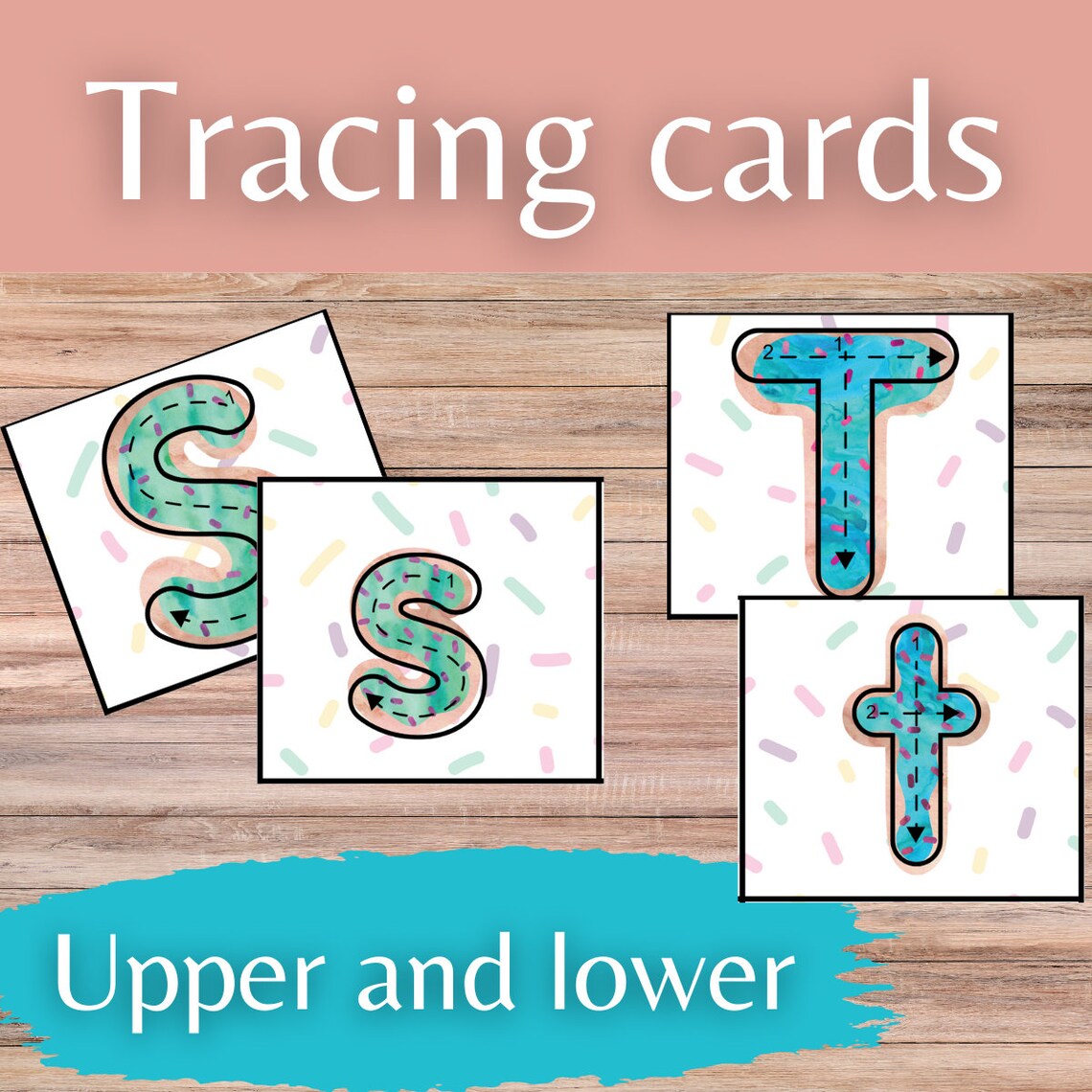 Donut Alphabet Tracing Skills and Letter Practice Pages & Classroom ...