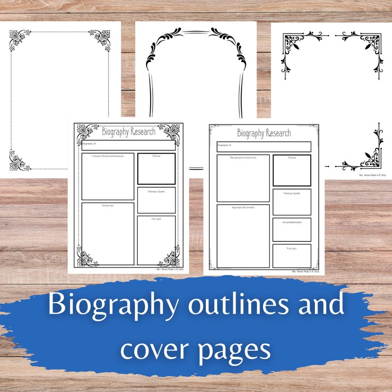 French Historical Figures Biography Unit With 20 People Past and ...