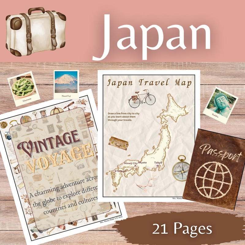 Study in Japan Guide - Etsy