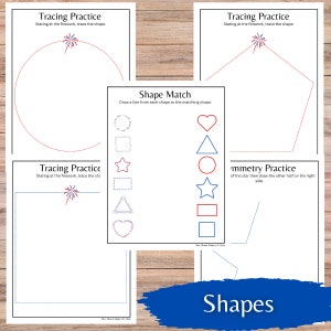 4th of July Early Elementary Printable Activity Pack for Homeschool or ...