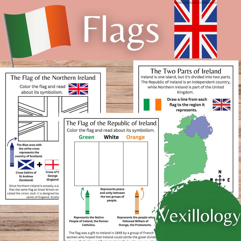 Ireland Mini Unit for St Patrick's Day Homeschool and Classroom Study ...