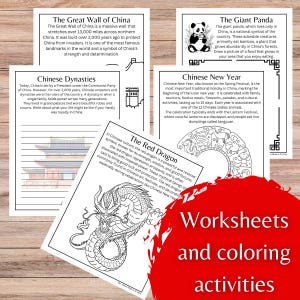 China Elementary Unit Study: Geography, Culture & Cuisine (printable ...