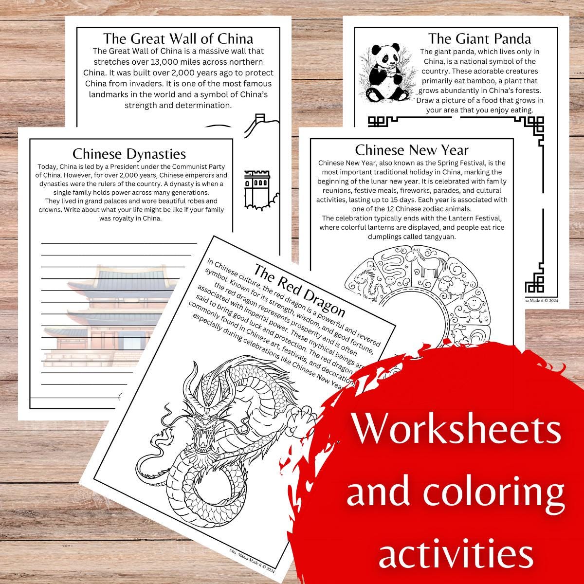 China Elementary Unit Study: Geography, Culture & Cuisine (printable ...