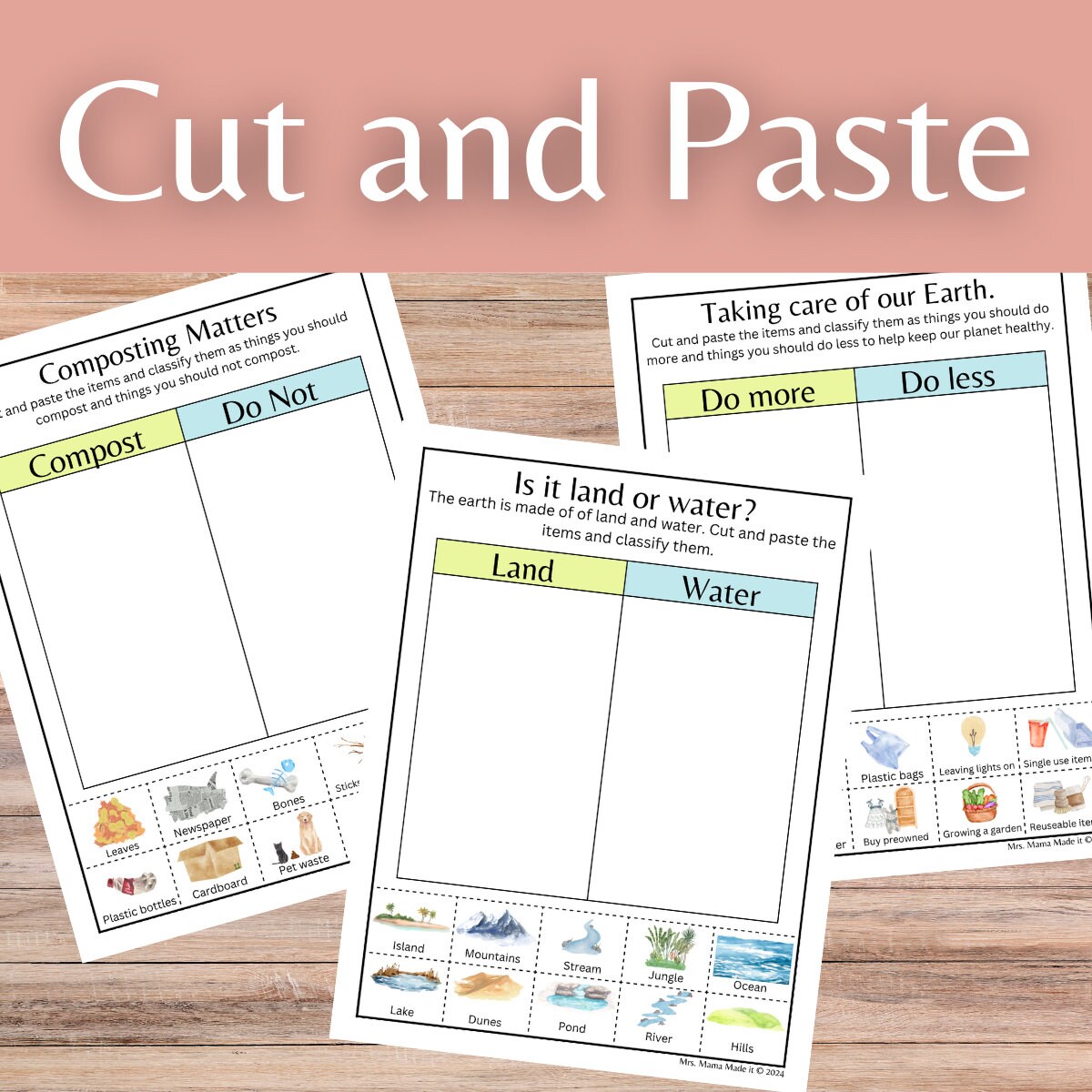 Earth Day Mini Unit With Fun Learning Activities for Composting ...