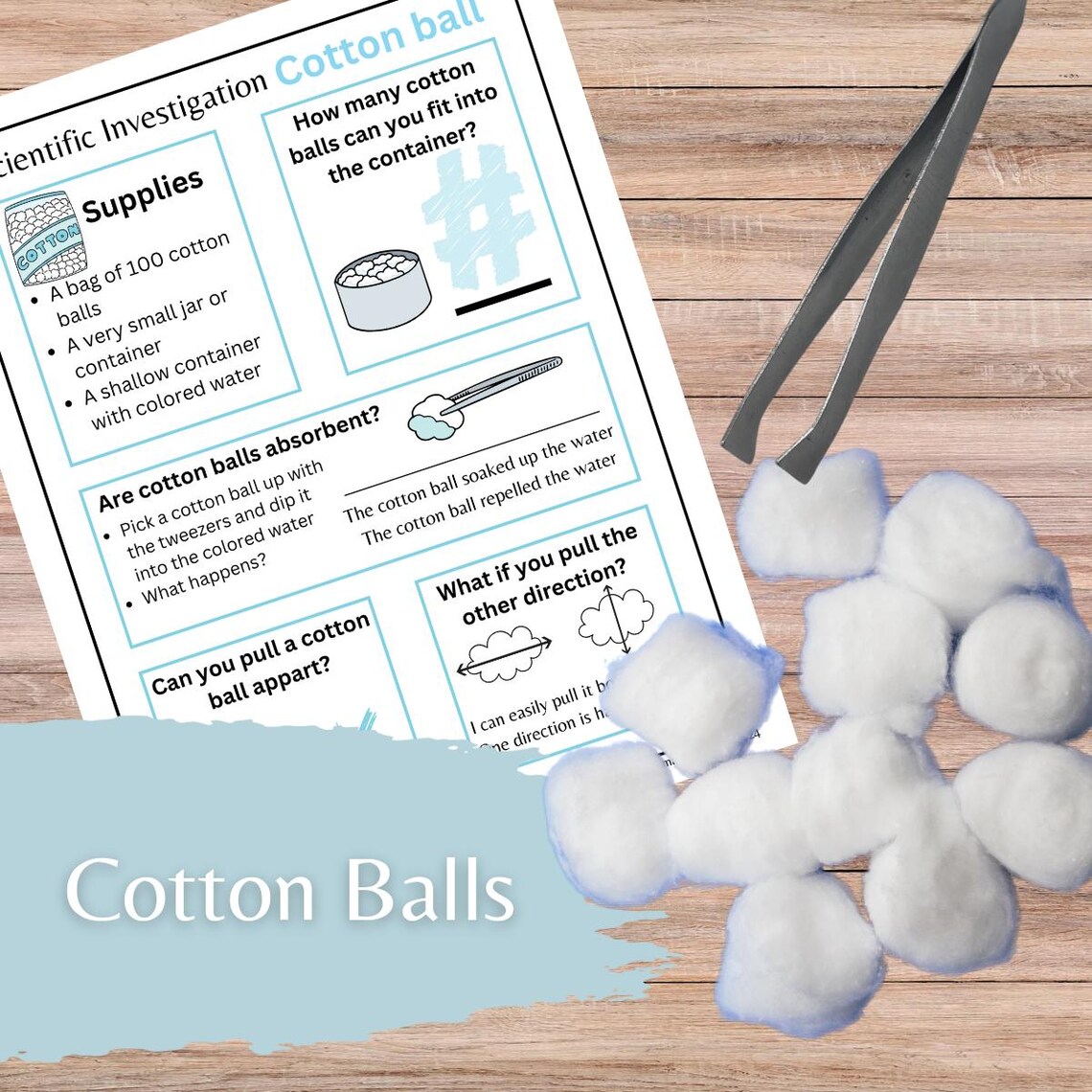 3 Winter Scientific Investigations Sheets - Question, Hypothesis ...