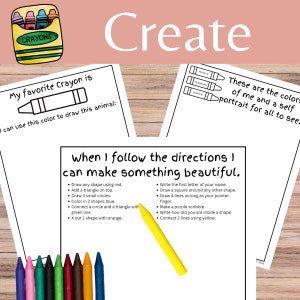 Crayon Art Book Coloring Fine Motor Skills & Creativity Building ...