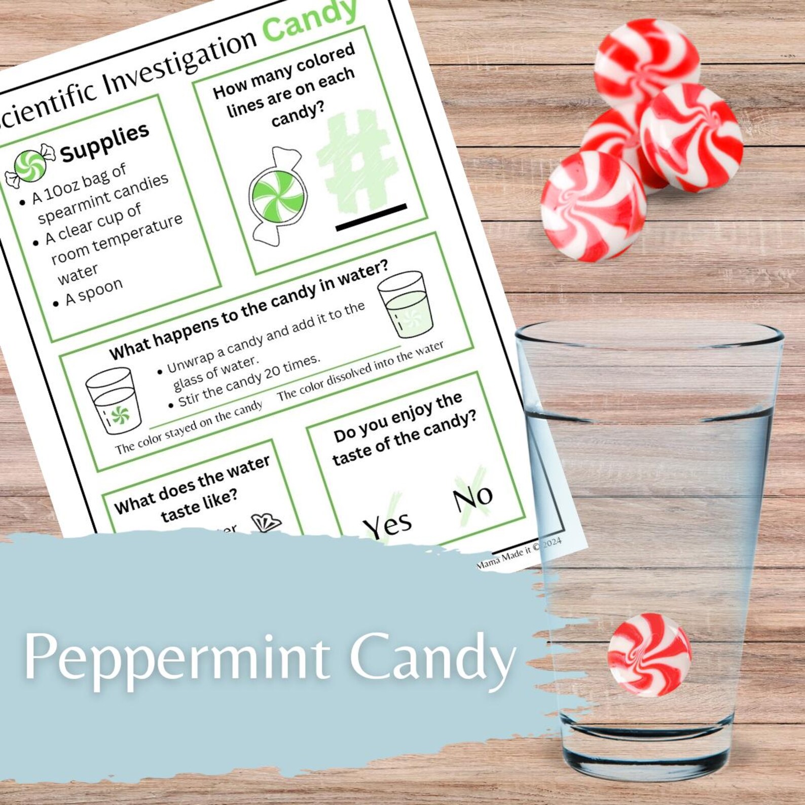 3 Winter Scientific Investigations Sheets - Question, Hypothesis ...