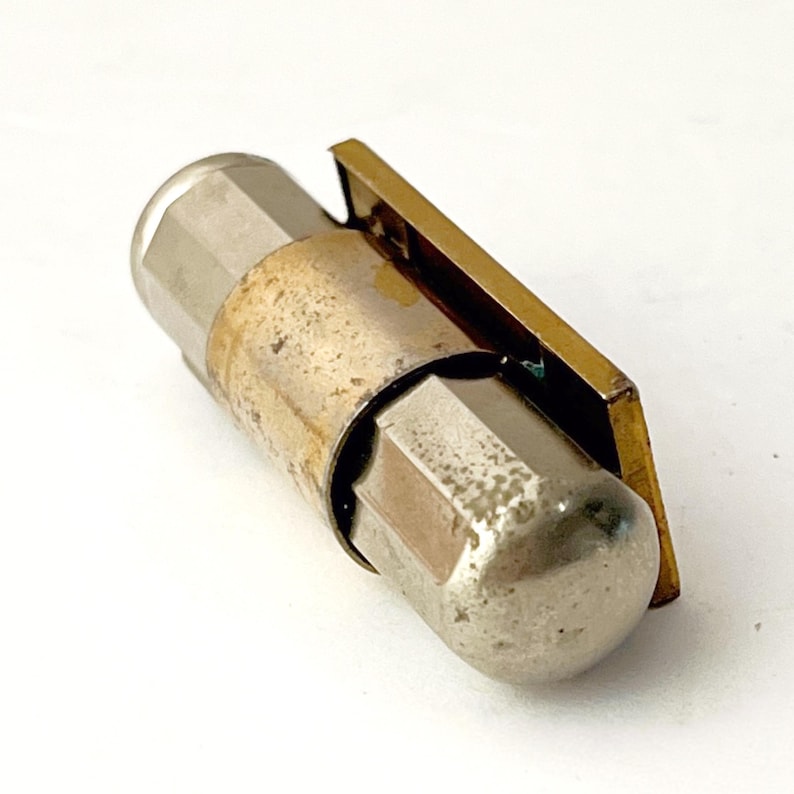 Lipstick Tube W Case Holder Mirror Metal Vintage Martex - Etsy