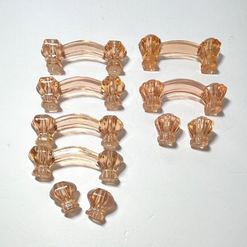 Glass Drawer Pulls - Etsy