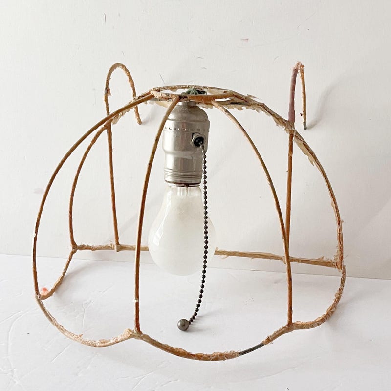 Cage Lamp - Etsy