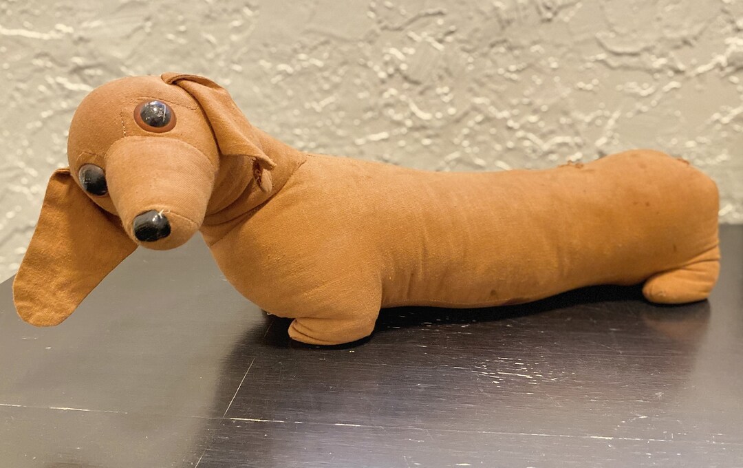 Vintage Dachshund Dog Stuffed Animal Pajama Bag Large - Etsy