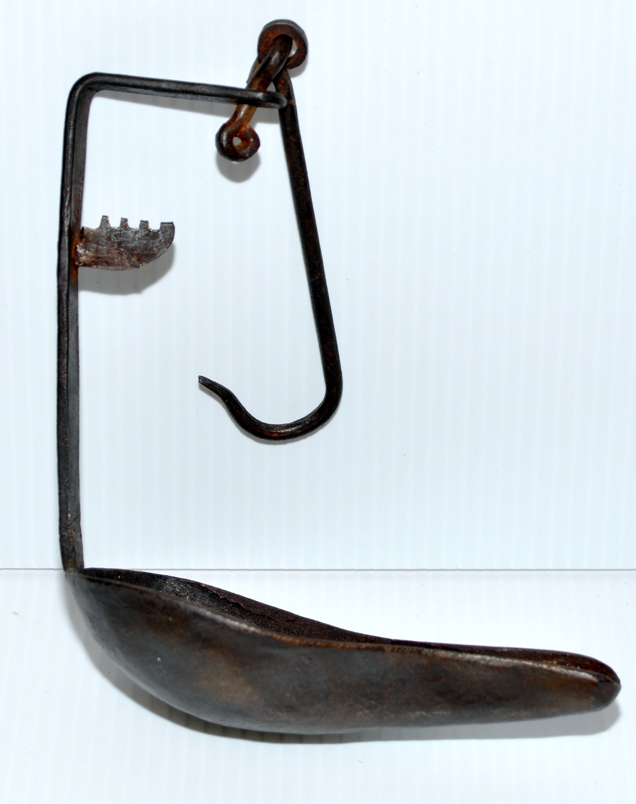 Early American Hanging Lard Lamp - Etsy