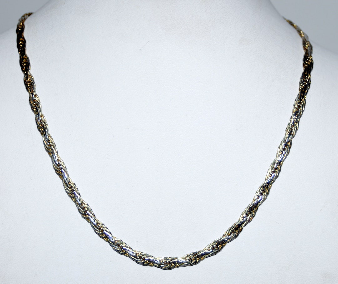 Vintage Sterling Silver Designer Chain - Etsy