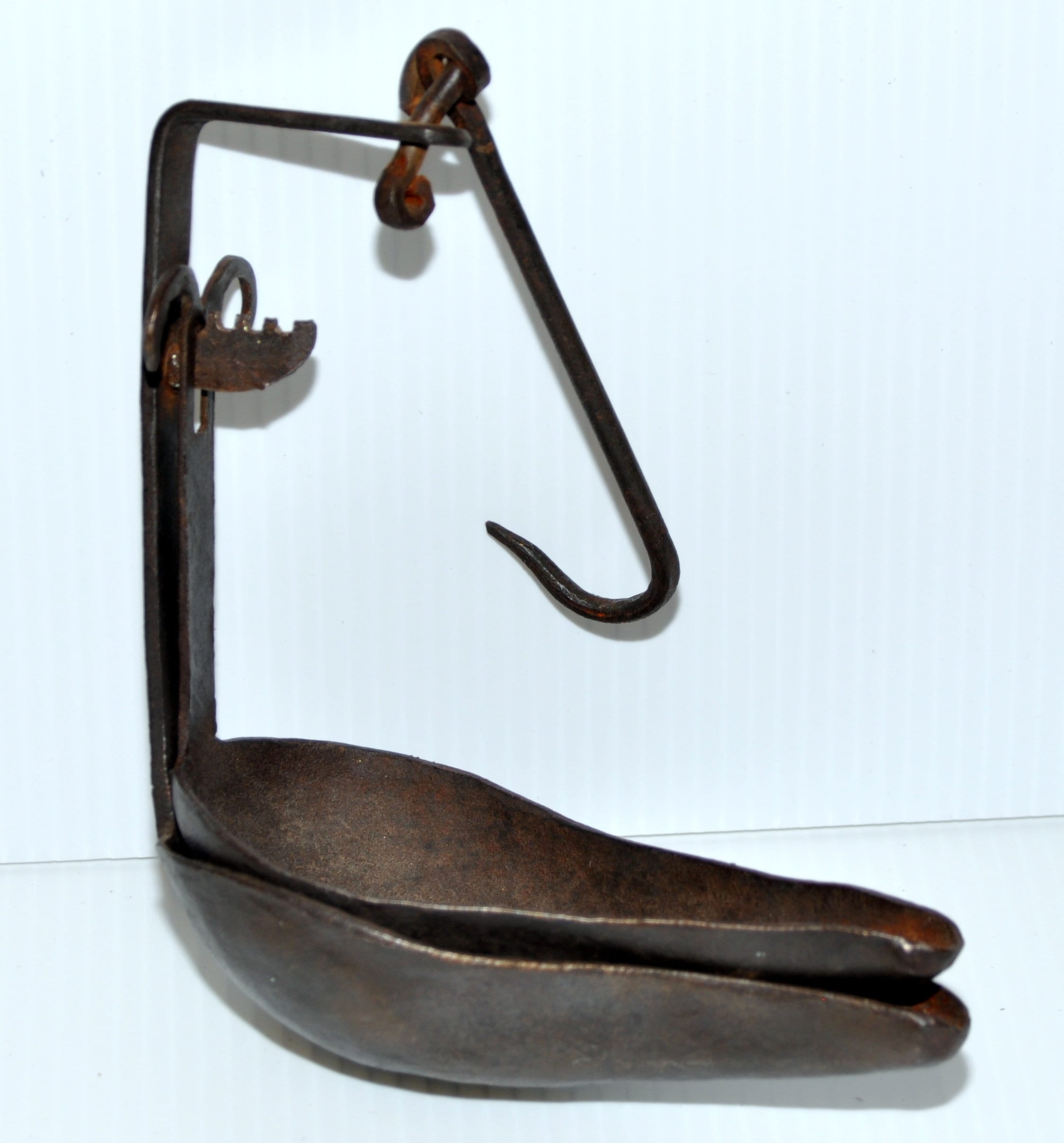 Early American Hanging Lard Lamp - Etsy