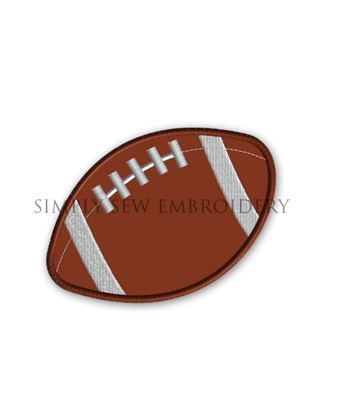 Football Applique -- Boy Embroidery Design Machine Applique No. 045 - Etsy