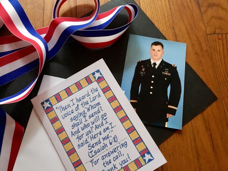 Military Appreciation Card/service Appreciation Card/ 5x7 - Etsy