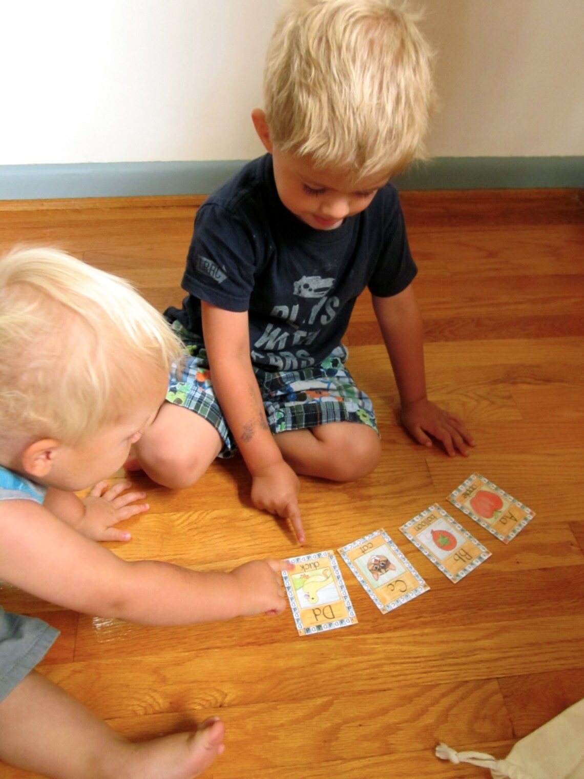 Alphabet Cards Alphabet Cards in a Bag Miniature Alphabet - Etsy