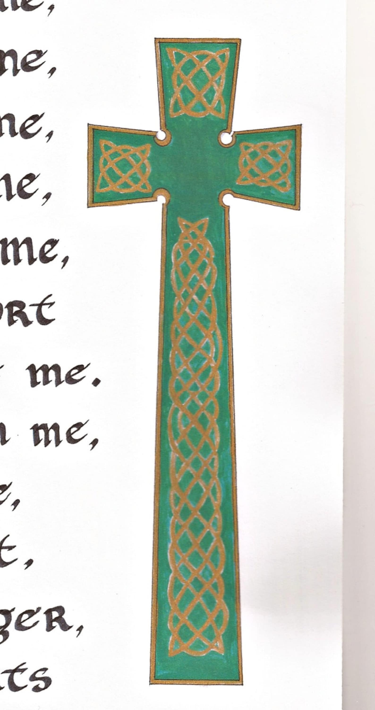 St. Patrick's Breastplate Prayer - Etsy