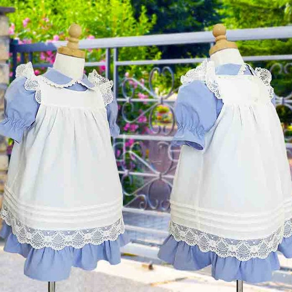 Pinafore Girls - Etsy